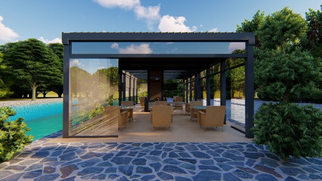 Custom Sliding Glass Panels | Skyline Outdoor